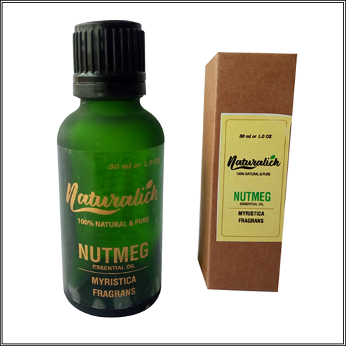 100 % Pure Nutmeg Essential Oil | Nutmeg Oil | Steam Distilled | 30ML
