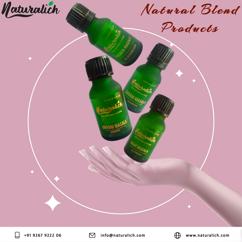 Buy Now 100 % Pure & Natural Blends (Oleoresin)